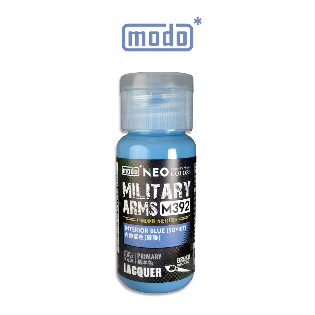 【modo摩多製造所】 M-392 M392蘇聯內飾藍色/30ML/模型漆｜官方賣場 | 蝦皮購物