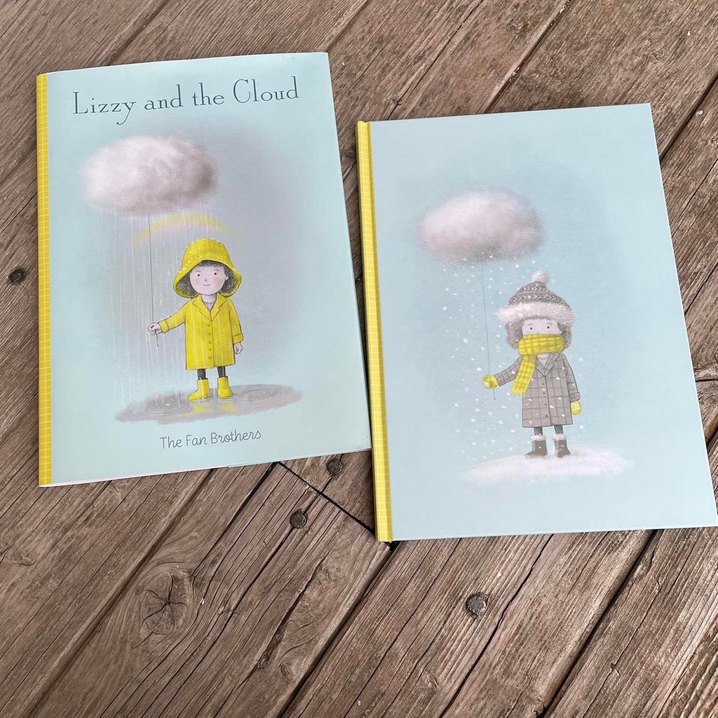 【贈音檔】🍀精裝英文繪本Lizzy and the Cloud🍀 范恩兄弟The Fan Brothers🍀缺書店 | 蝦皮購物