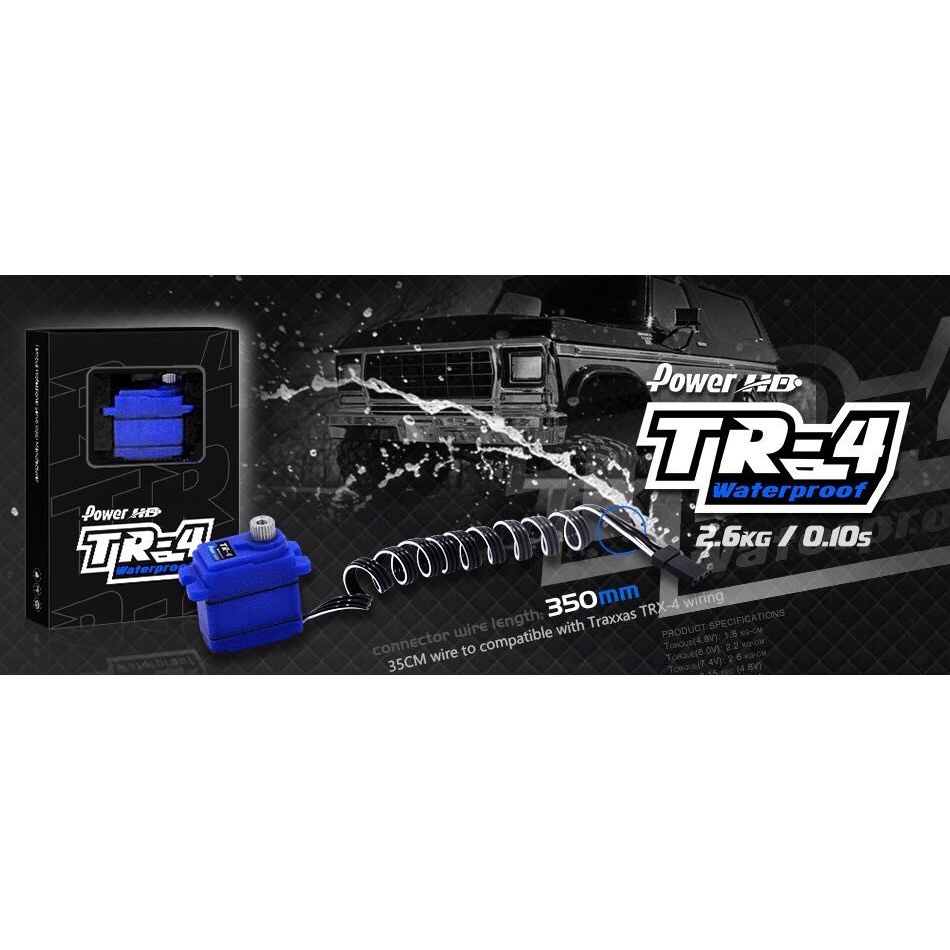 ~MSK RC~ POWER HD TR-4 防水金屬齒微型伺服機(取代2065, 可支援7.4V) | 蝦皮購物