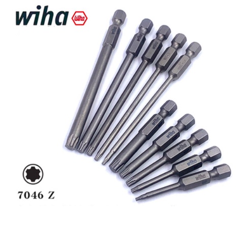 *嚴選五金* 預購商品 德國wiha 7046Z 星形圓角起子頭 Torx Plus 5IP 6IP 7IP IP起子頭 | 蝦皮購物