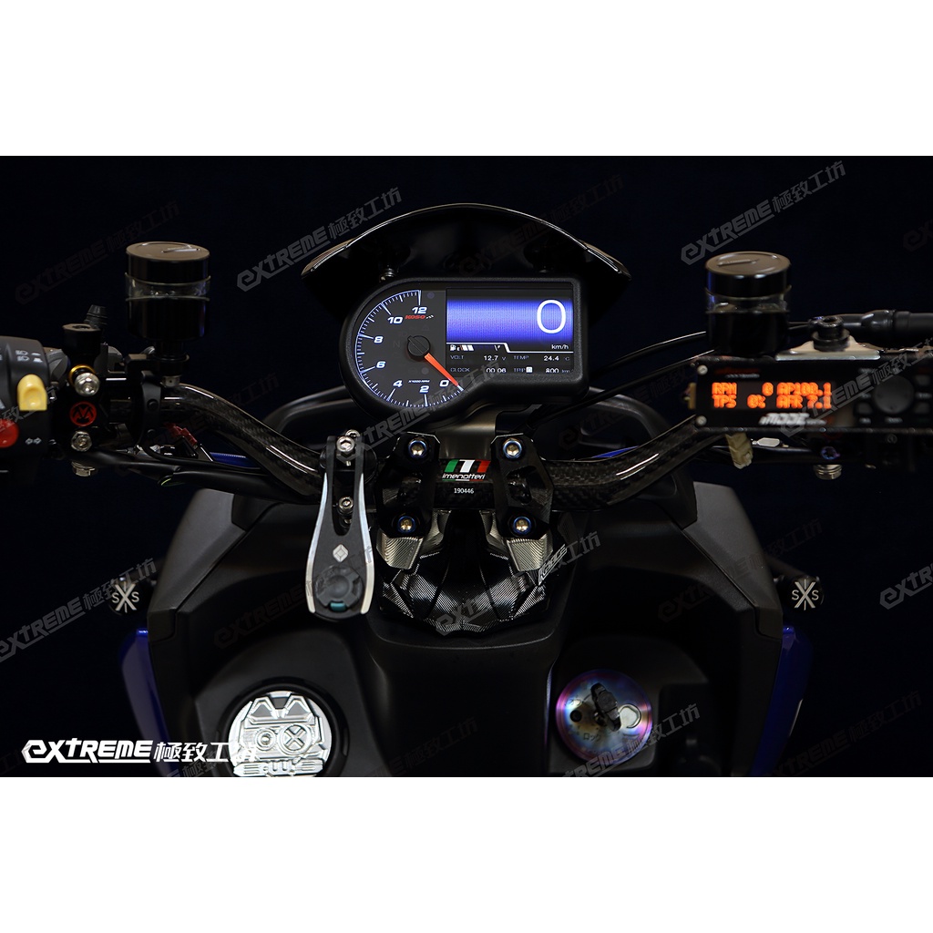 BWS水冷 KOSO RX3 全彩 儀表 改裝 YAMAHA 專用 直上 套件 溫度 電壓 機車手機架 [極致工坊] | 蝦皮購物
