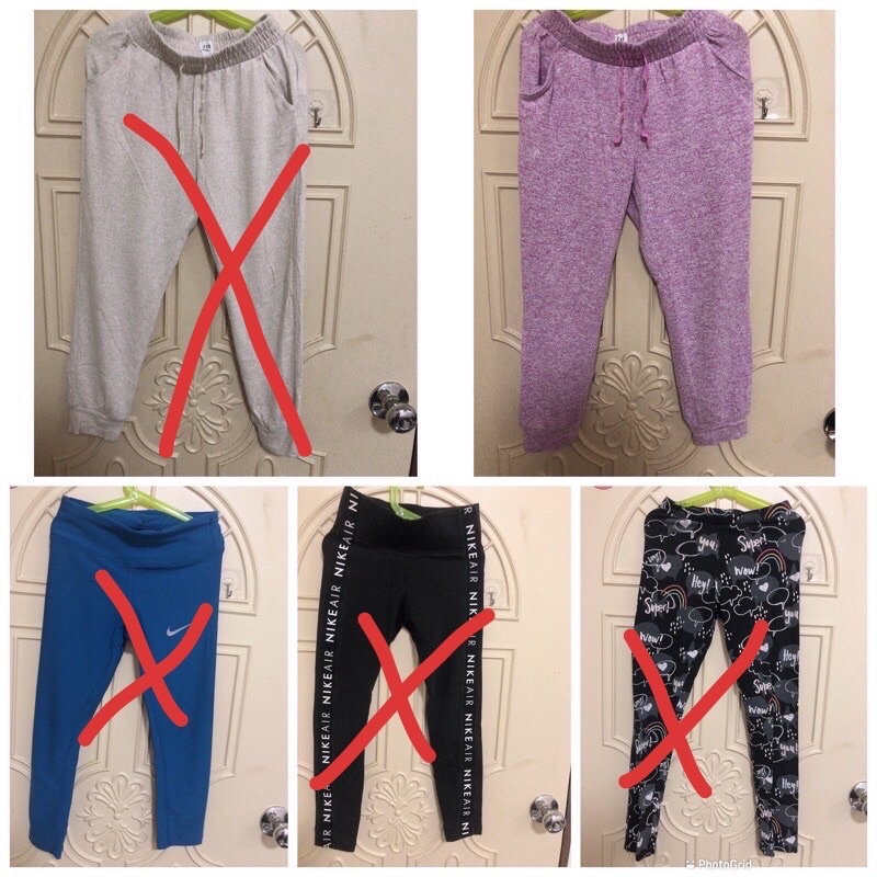 GAP、Zara、Nike運動褲（二手） | 蝦皮購物