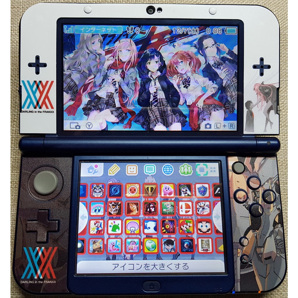 NEW 3DS LL 改B9S系統+32G記憶卡+32數位遊戲+全新機身軟殼+充電器+USB充電線+螢幕隔開布+機身痛貼 | 蝦皮購物
