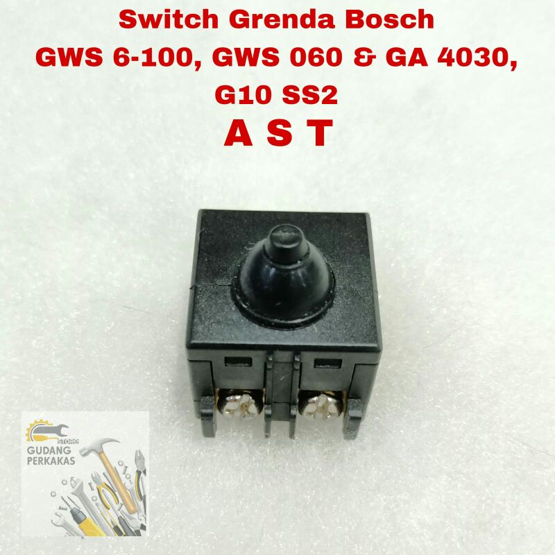 Switch GWS 6-100 AST 交換機格倫達博世 GWS 6100 GWS060 日立 G10SS2 牧田 G | 蝦皮購物