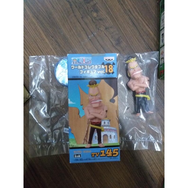 現貨..已開封內全新 日版 景品..海賊王 wcf vol.18 空島篇 蒙布朗 庫力凱 外盒不優..一盒 150 | 蝦皮購物