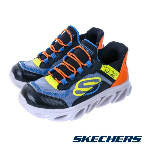 【SKECHERS】 男童系列 瞬穿舒適科技 FLEX GLIDE - 403840L - 藍色 BLMT | 蝦皮購物