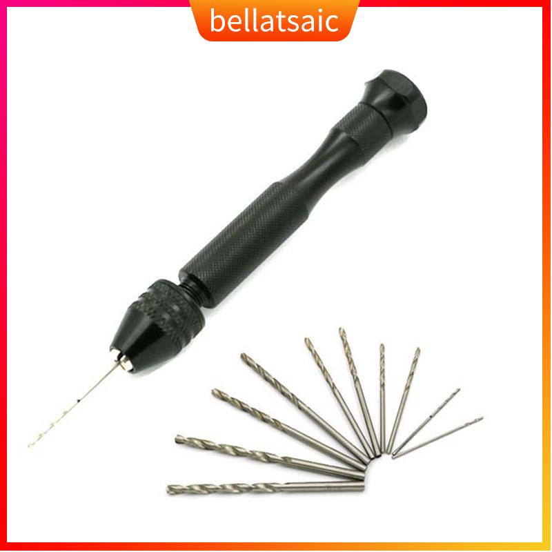 11Pcs Set Manual Core Drill Hand Twist Drill Mini Hand Drill | 蝦皮購物