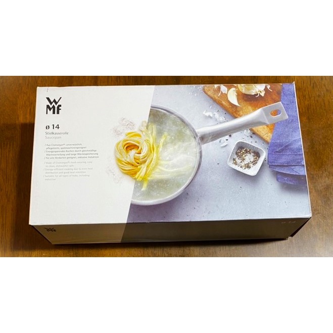 (全新) 【德國WMF】單手鍋14CM 0.9L(露營/泡麵鍋/湯鍋) | 蝦皮購物