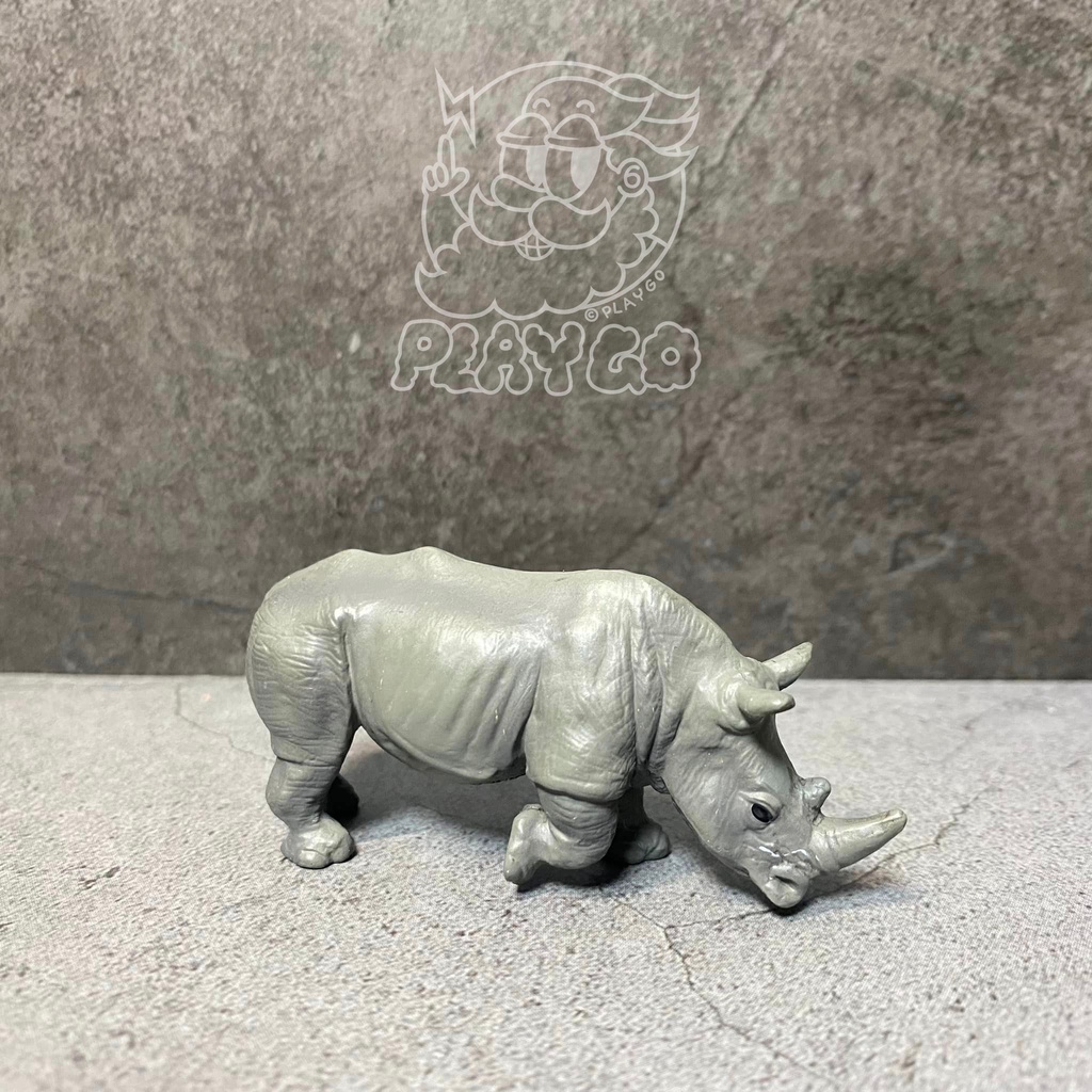 現貨 日本 品牌 Miniatureplanet 犀牛 白犀牛_盤古PLAY GO | 蝦皮購物
