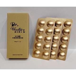 Dr.Woolley 威力博士~牛樟芝專利膜衣錠-活力強體配方 | 蝦皮購物