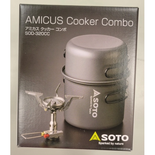 日本 SOTO SOD-320CC攻頂登山爐組 (全新保固中) | 蝦皮購物