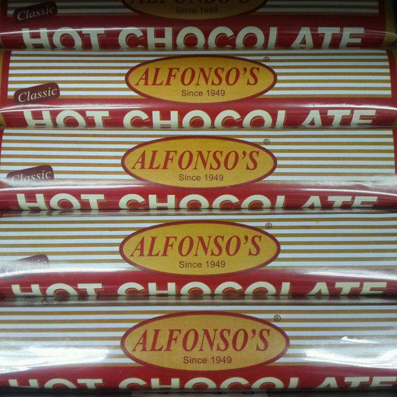 ALFONSO'S HOT CHOCOLATE TABLEA 巧克力風味飲 200g 菲律賓 飲品 阿方索 塊狀 | 蝦皮購物