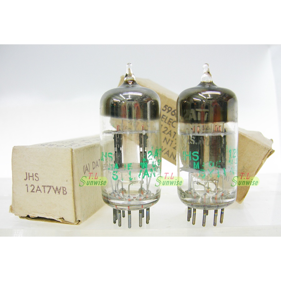 NO:1835 美國 SYLVANIA JHS 12AT7WA (NIB)真空管( 6201 ; ECC81 12AV7 | 蝦皮購物