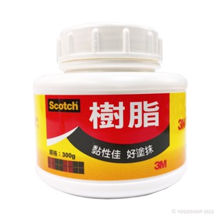 3M 樹脂 白膠 300g /一罐入 3300 冷膠樹脂白膠 透明膠 萬能膠 黏著劑 強力接著劑 Scotch -明 | 蝦皮購物