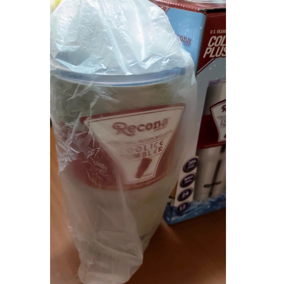 全新*Recona不鏽鋼真空雙層斷熱酷冰杯900ml | 蝦皮購物