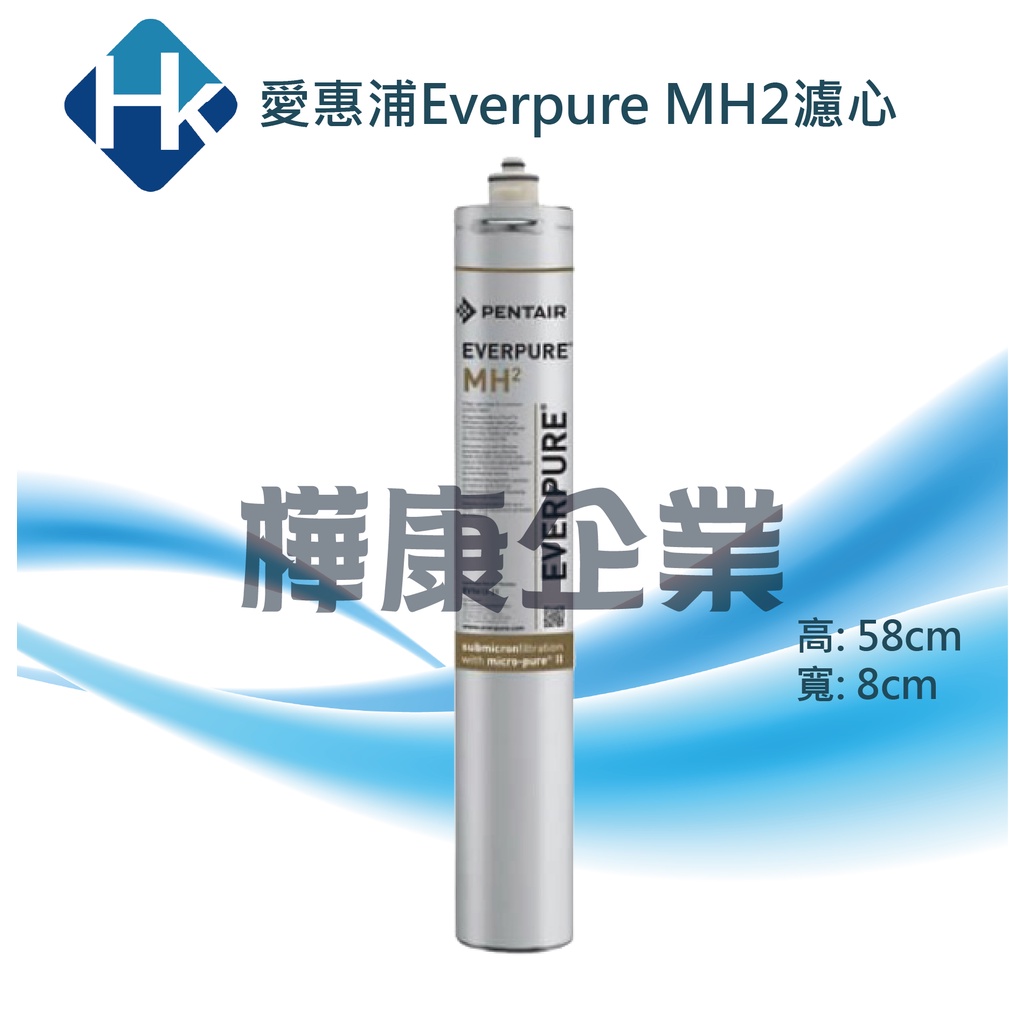 樺康企業 美國愛惠浦Everpure MH2濾心(愛惠浦EverpureMC、S104、S-54、H104) | 蝦皮購物