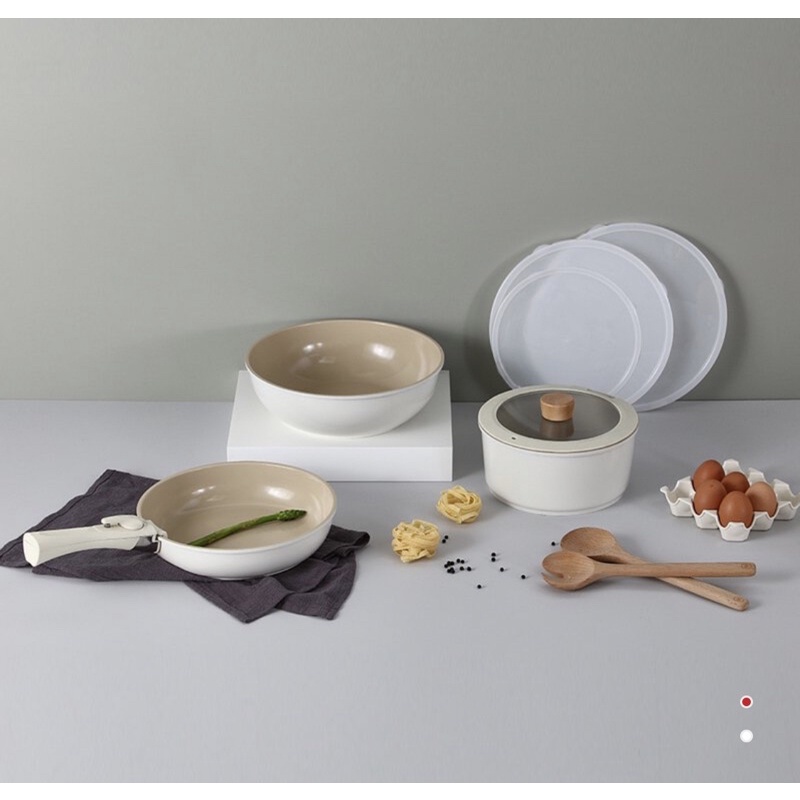 Neoflam FIKA Midas Plus陶瓷塗層鍋具(不挑爐具，瓦斯爐電磁爐可用) | 蝦皮購物