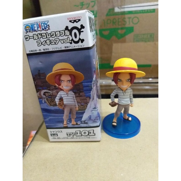 出清特價 150~已開封 日版 景品..海賊王 wcf vol.0 羅傑時代英雄篇 紅髮 傑克 外盒不優 | 蝦皮購物