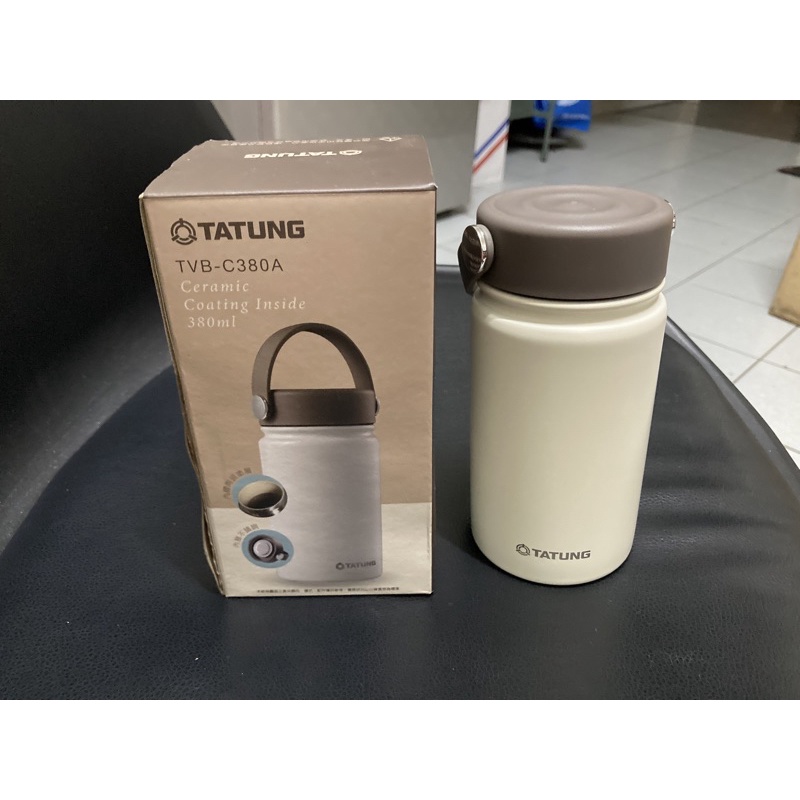 [全新現貨]TATUNG 大同陶樂杯- (TVB-C380A)，380c.c，內膽為陶瓷塗層，真空斷熱保熱可保冷 | 蝦皮購物