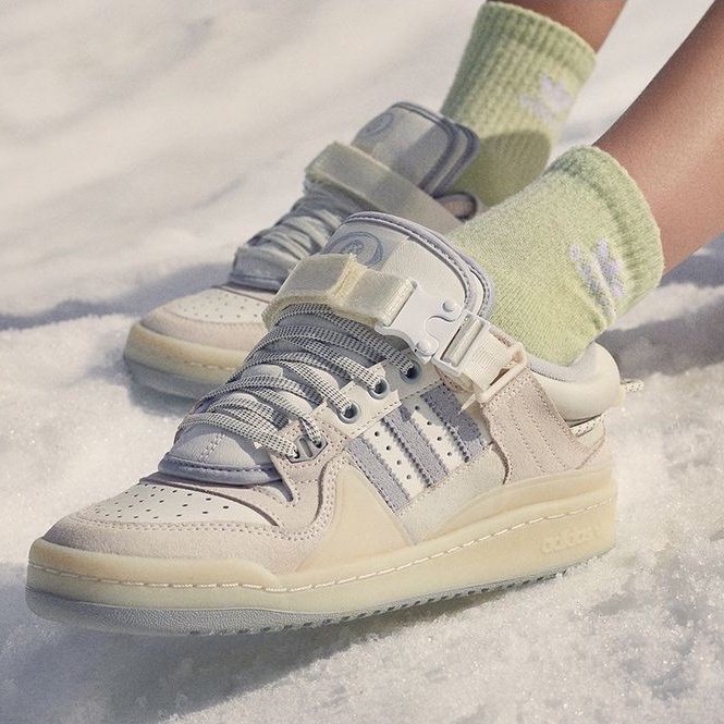 BEETLE ADIDAS FORUM LOW HQ2153 BAD BUNNY 愛迪達 聯名 男鞋 女鞋 雲白色 米色 | 蝦皮購物