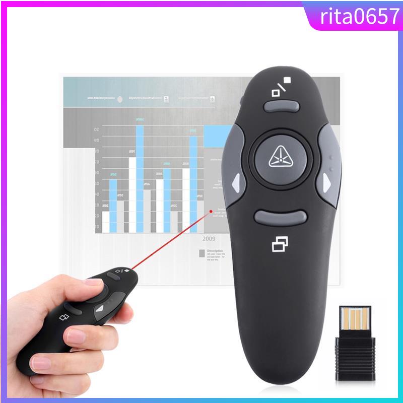 2.4GHz Wireless Presenter USB PPT Pointer Clicker Remote | 蝦皮購物