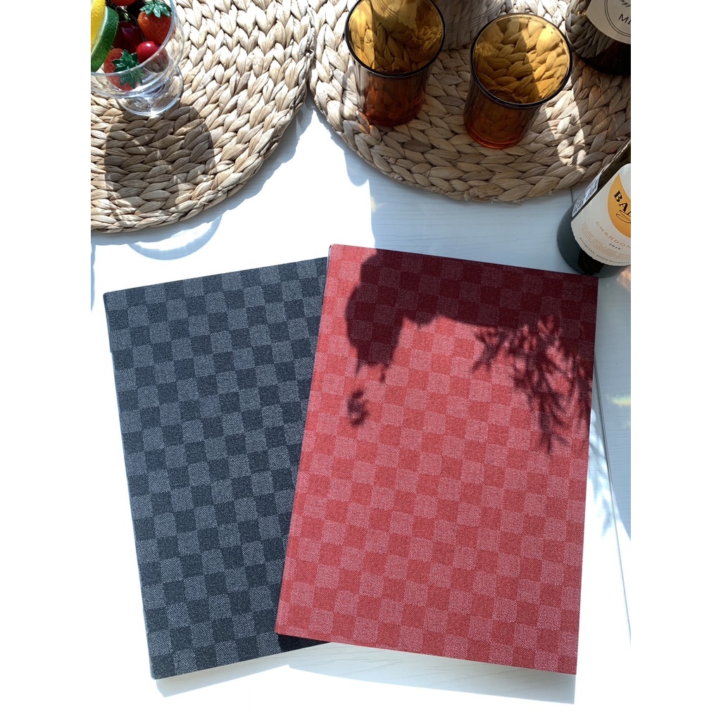 日本進口 和風市松格布面(A4/4P) MENU/菜單/目錄/點菜本/酒單/咖啡廳 特價 清倉特賣 | 蝦皮購物