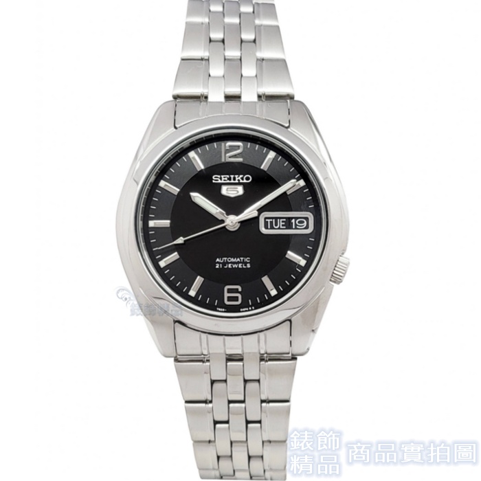 SEIKO 精工 SNK393K1手錶 黑面 盾牌5號 星期日期 自動上鍊 機械錶 男錶【錶飾精品】 | 蝦皮購物
