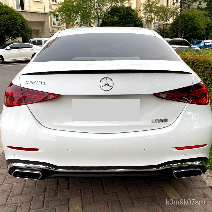 適用奔馳C級W206 C200 C260 C300 C43 C63 AMG款尾翼定風翼改裝臺灣發貨 UTAG | 蝦皮購物