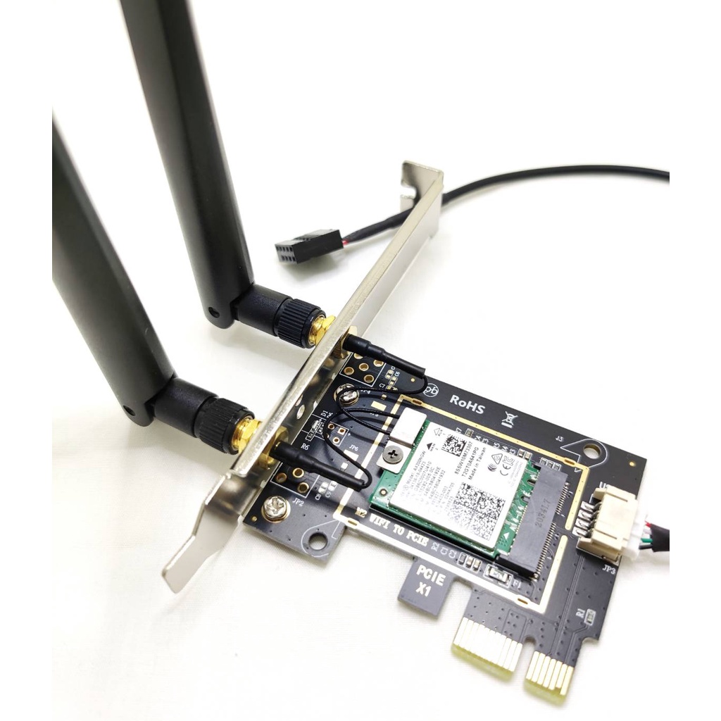 全新現貨 Intel AX210 WiFi6 6E 6G 雙頻 桌上型電腦無線網路卡 AX200 藍牙 5.3 PCIE | 蝦皮購物