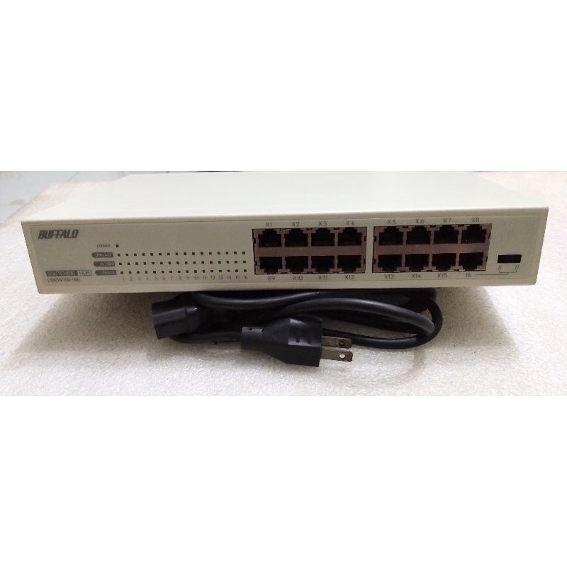 日本水牛LSW10/100-16N 快速16 端口 SW-HUB | 蝦皮購物