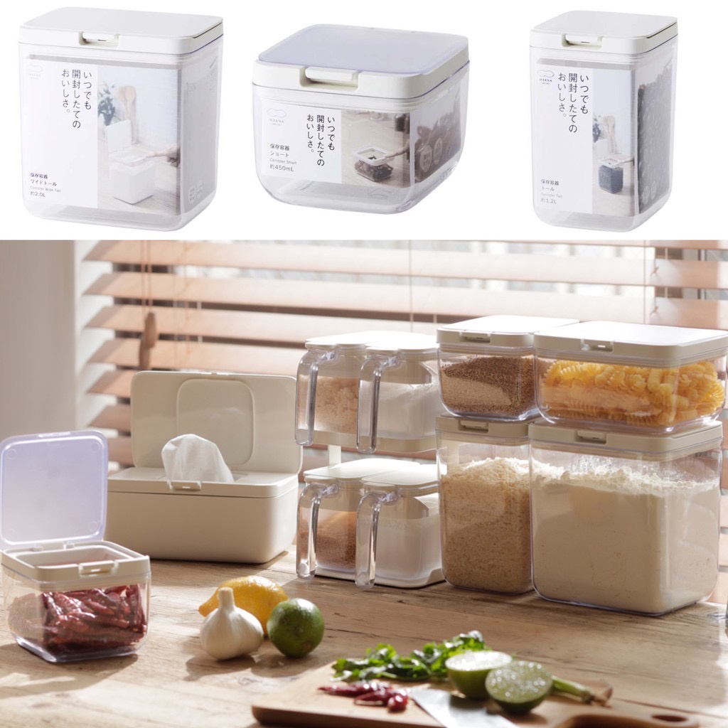 📣現貨 多款可選 日本MARNA 可拆洗 防潮密封罐 保存容器 GOOD LOCK CONTAINER | 蝦皮購物
