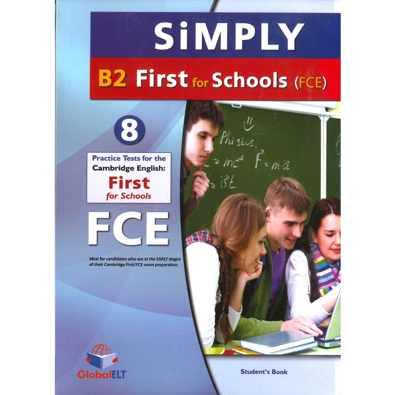 SIMPLY B2 First for Schools (FCE) Practice Tests (全色彩8回合) | 蝦皮購物