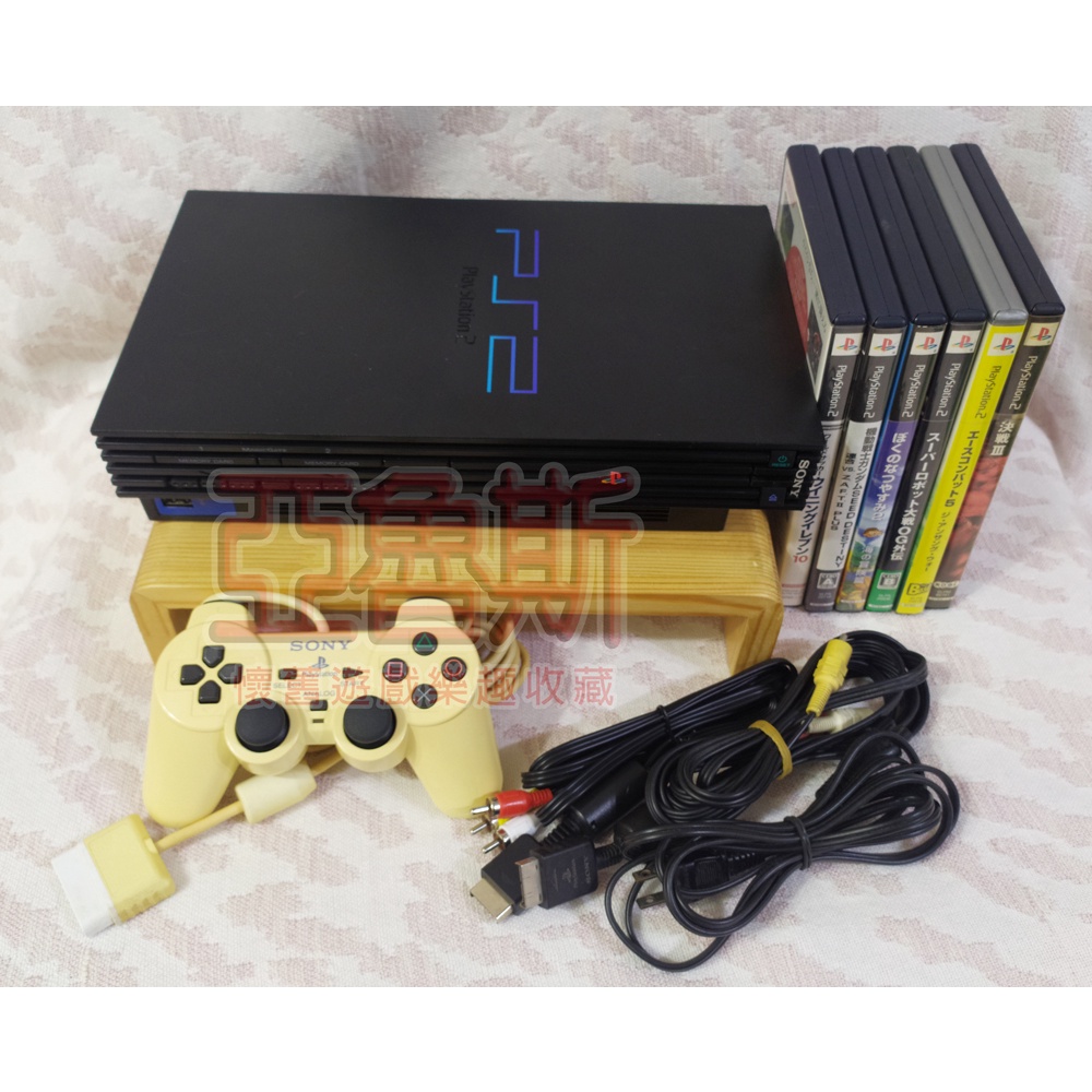 【亞魯斯】亞版 PS2遊戲主機(未改機) SCPH-50007 型 厚機 黑色款 / 中古商品(看圖看說明) | 蝦皮購物