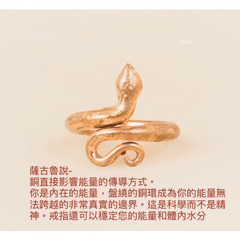 🇮🇳ISHALIFE薩古魯🇮🇳⚜️聖物「聖化 蛇戒 銅製」穩定能量Consecrated Snake Ring | 蝦皮購物