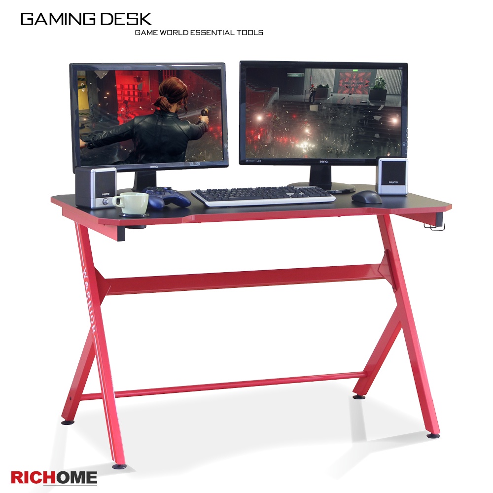 【RICHOME】福利品 DE-269 電競玩家電腦桌 辦公桌 工作桌 電腦桌 電競桌 | 蝦皮購物