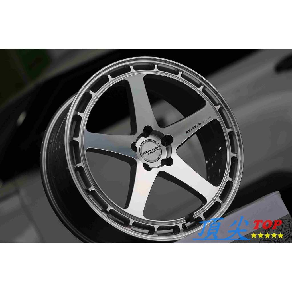 【頂尖】全新 DATA SF01 20吋旋壓鋁圈 5X114.3/112 8.5J ET35 五爪銀色車銀邊 洞洞框 | 蝦皮購物