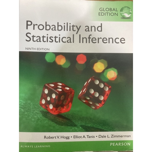 Probability and Statistical Inference-NINTH EDITION | 蝦皮購物
