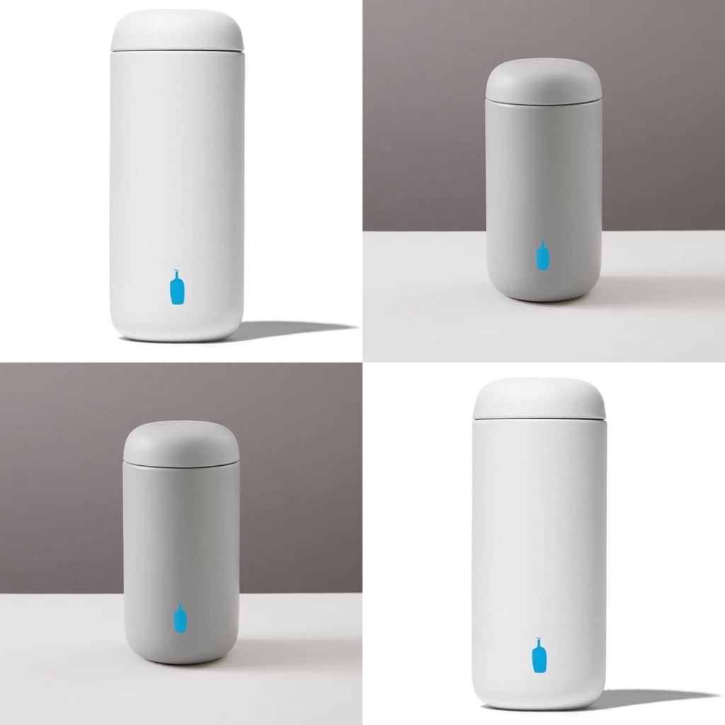 藍瓶 Blue Bottle隨行真空保溫杯 陶瓷內層 fellow聯名 無毒材料 360cc~600cc 磨沙白 | 蝦皮購物