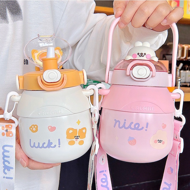 超可愛款316不銹鋼可愛保溫杯780ML 保溫杯 保溫瓶 兒童不鏽鋼水壺 不鏽鋼保溫瓶 | 蝦皮購物