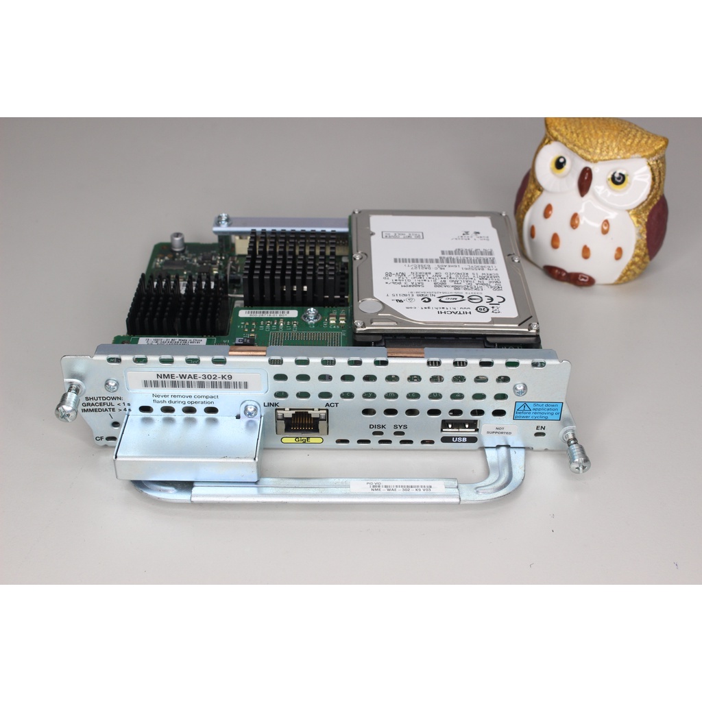 Cisco NME-WAE-302-K9 Network Module 2800 3900 ROUTERS | 蝦皮購物