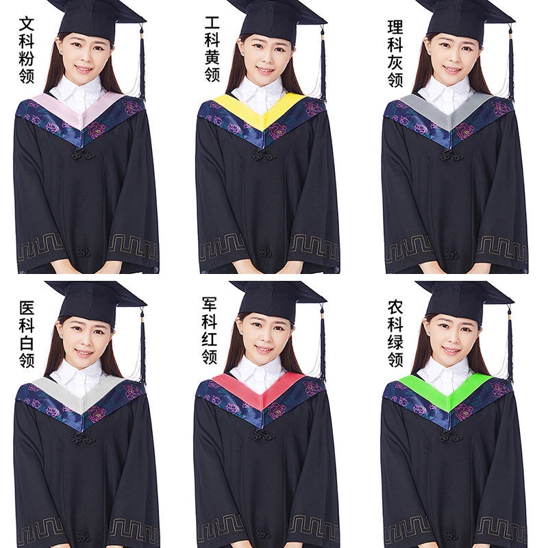 【優先好物】學士服學位博士服大學生畢業禮服袍學院風女文科理工科定製印校徽jioyh F8V7 | 蝦皮購物