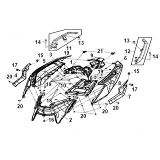 MMBCU TCS 右車體蓋(白) | 蝦皮購物