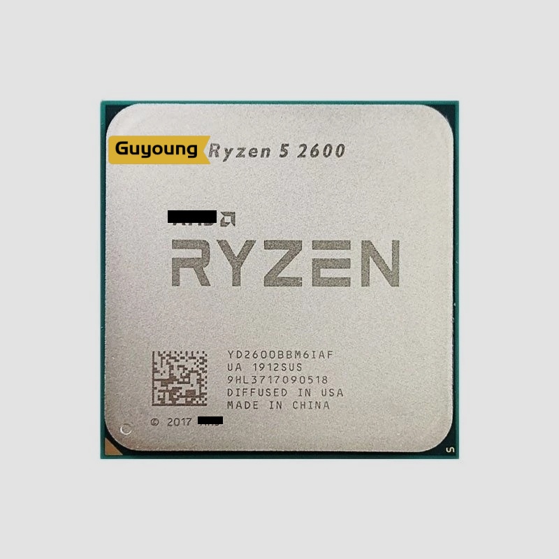 銳龍 5 2600 全新 R5 2600 3.4 GHz 六核十二線程 CPU 處理器 YD2600BBM6IAF So | 蝦皮購物