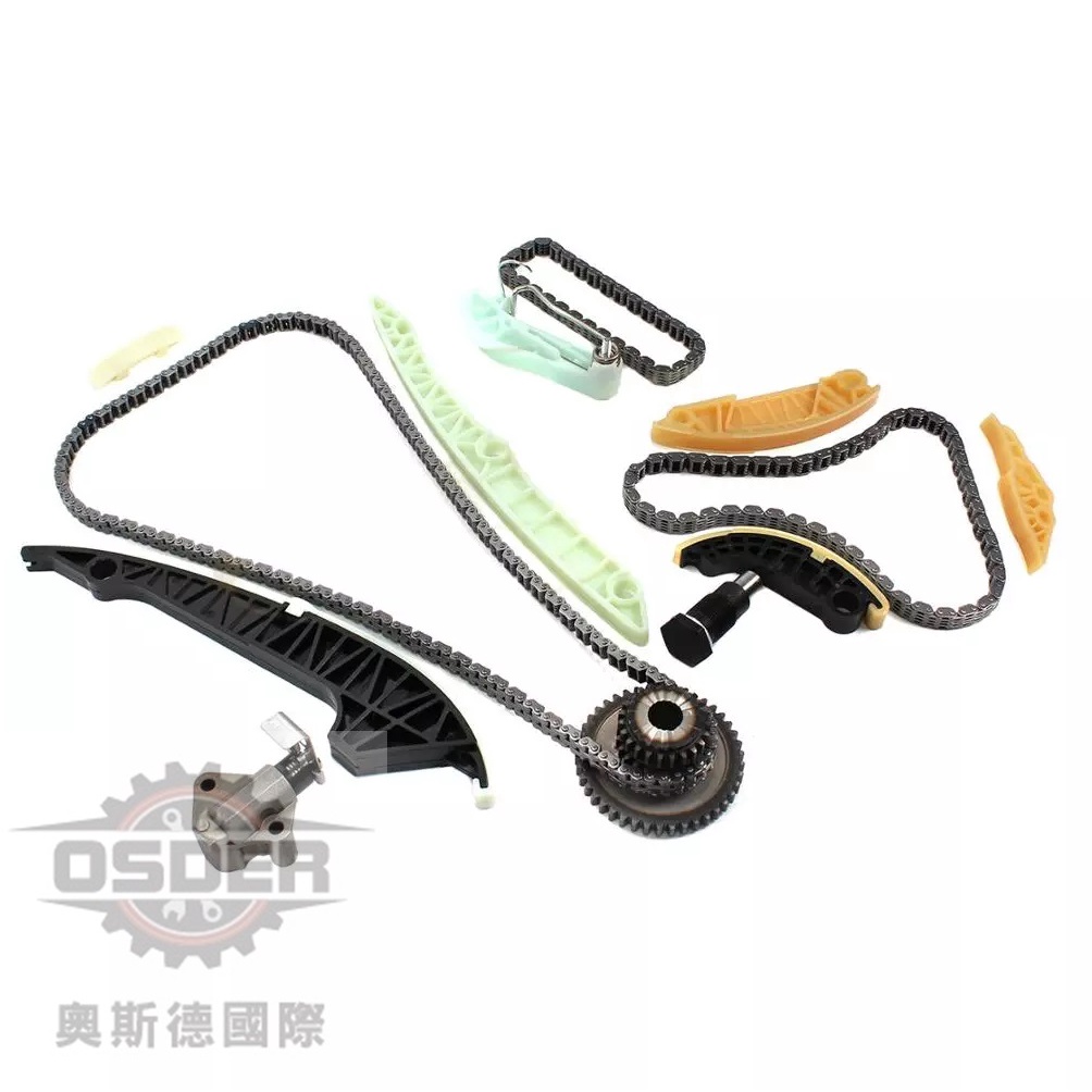 【奧斯德VAG】06K109158AA 福斯 奧迪 正時鍊條組 12件 含鍊條調整器 機油泵浦 原廠OEM 共12配件組 | 蝦皮購物