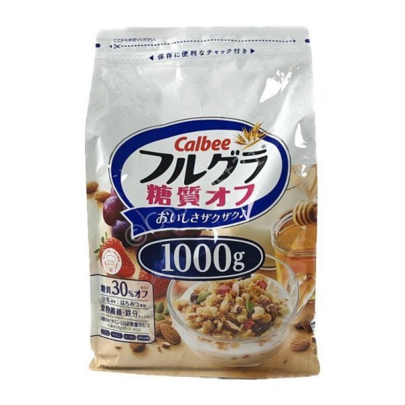 預購-日本好市多Calbee卡樂比減糖麥片 1000g | 蝦皮購物