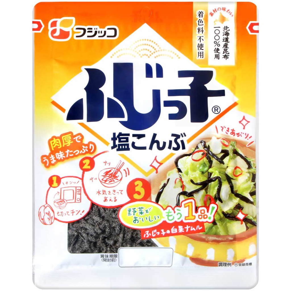 #悠西將# 日本 北海道 Fujicco 鹽昆布 德用 肉厚 昆布塩 塩昆布 昆布鹽 | 蝦皮購物