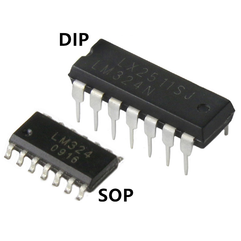 LM324 四路運算放大器 LM324N DIP-8 SOP-8 集成塊IC | 蝦皮購物