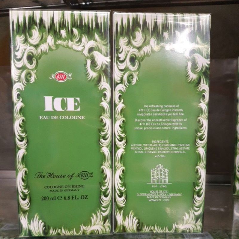 4711 ICE Eau de Cologne 50／ 100ml | 蝦皮購物