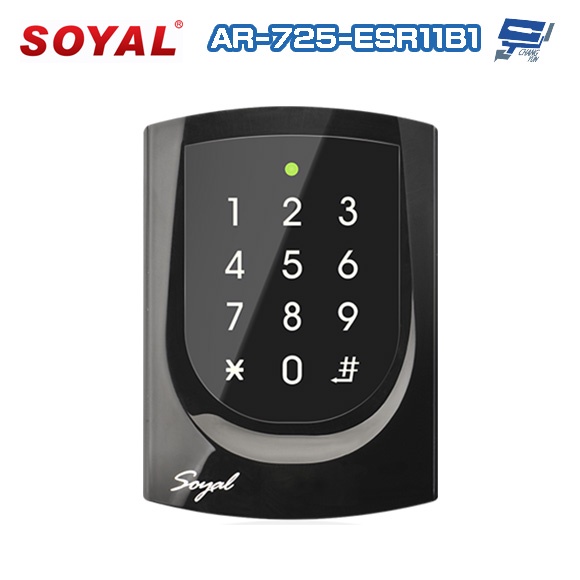 昌運監視器 SOYAL AR-725-E V2 E4 雙頻 RS-485 亮黑 觸摸式背光鍵盤控制器 門禁讀卡機 | 蝦皮購物
