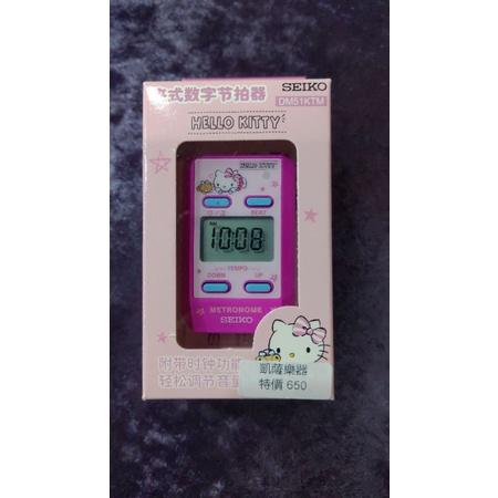 seiko dm51精工夾式迷你節拍器 KITTY限定款 | 蝦皮購物